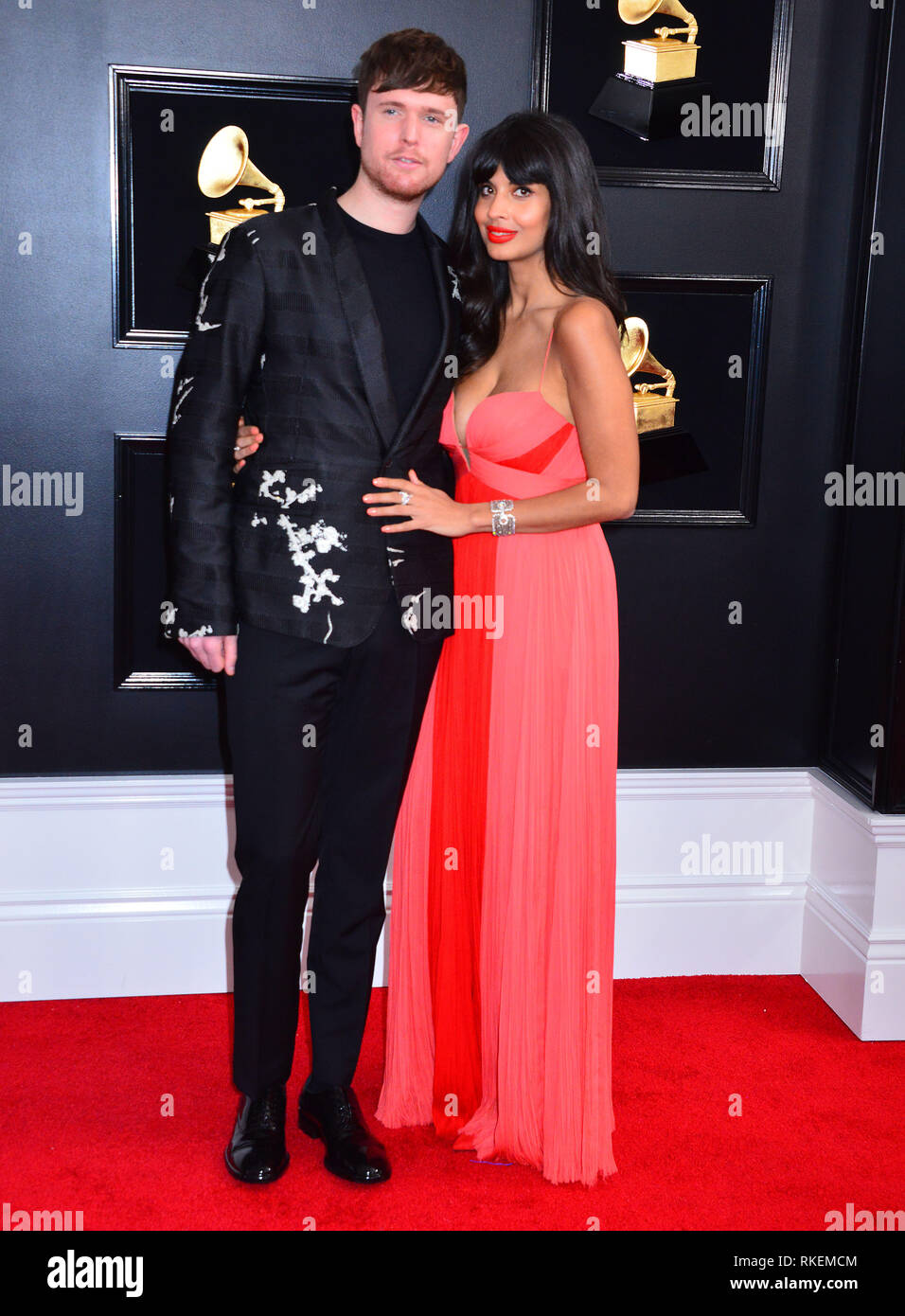James blake and jameela jamil hi-res stock photography and images - Alamy