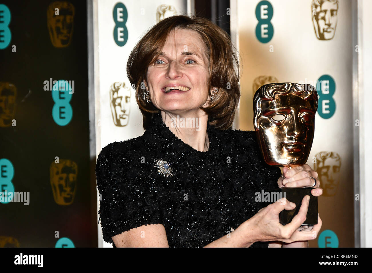 London, UK. 10th Feb, 2019. Deborah Davis Arrivers at EE British ...