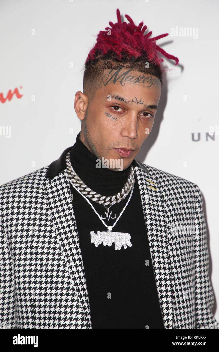 Los Angeles, Ca, USA. 10th Feb, 2019. Kid Buu at the Universal Music ...