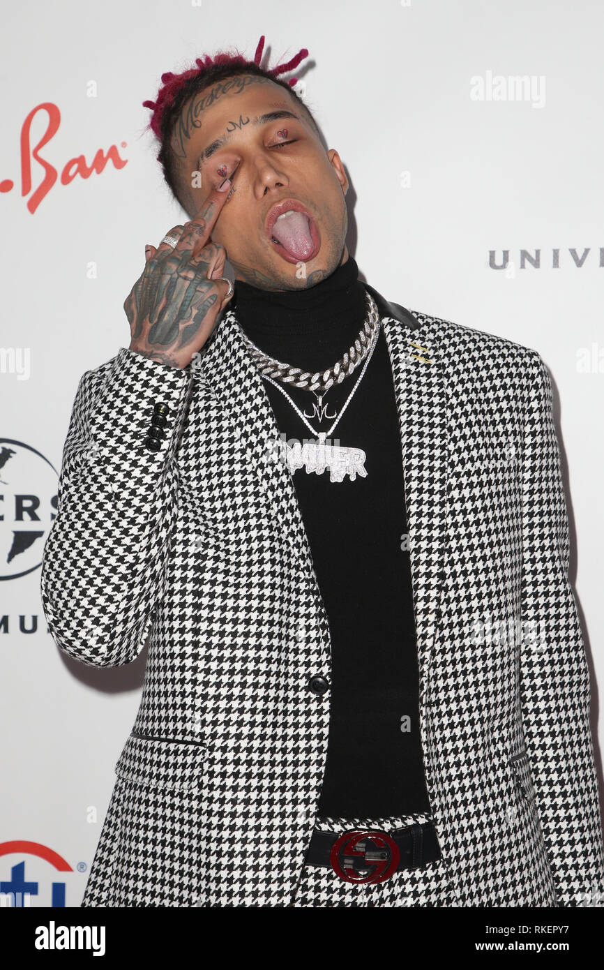 Los Angeles, Ca, USA. 10th Feb, 2019. Kid Buu at the Universal Music ...