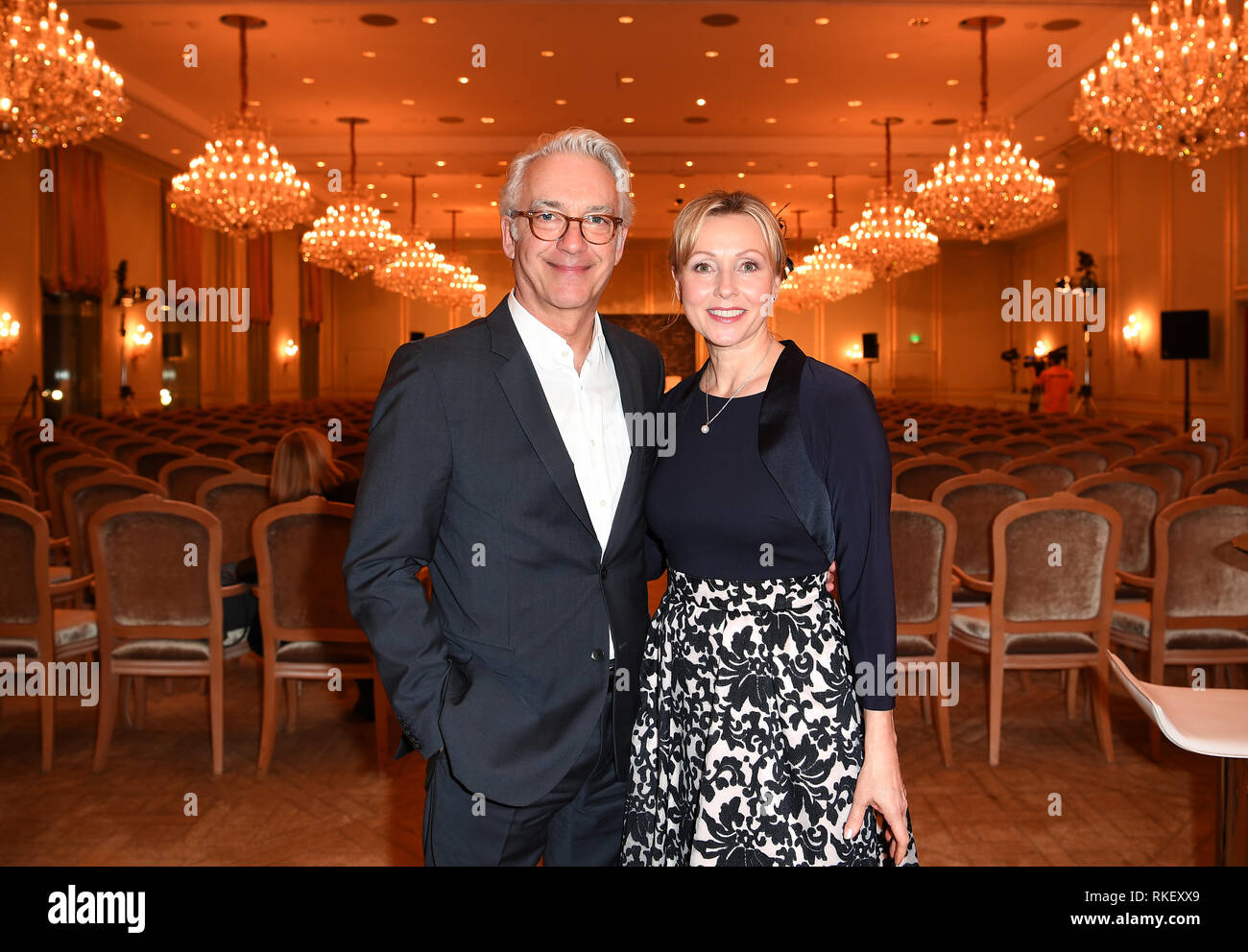 Christoph M Ohrt And Dana Golombek High Resolution Stock Photography ...