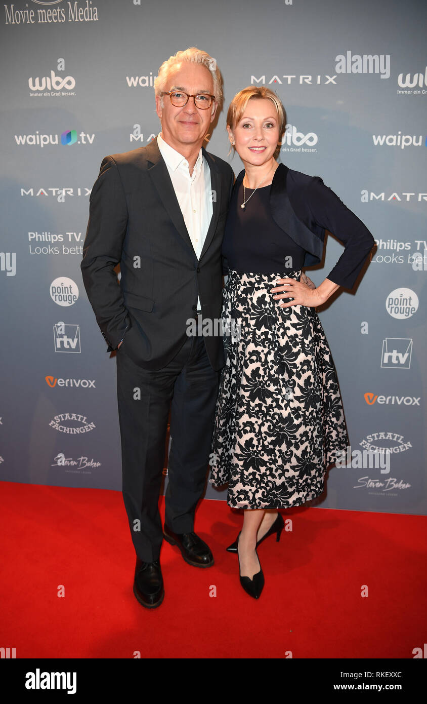 Berlin, Germany. 10th Feb, 2019. 69th Berlinale - Christoph M. Ohrt and ...