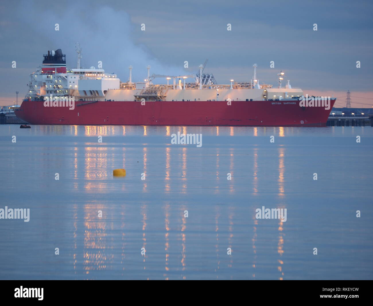 Lng tanker sunset hi-res stock photography and images - Alamy