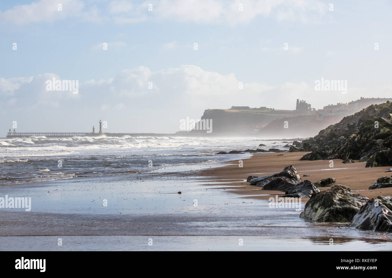 Whitby weather hi-res stock photography and images - Alamy
