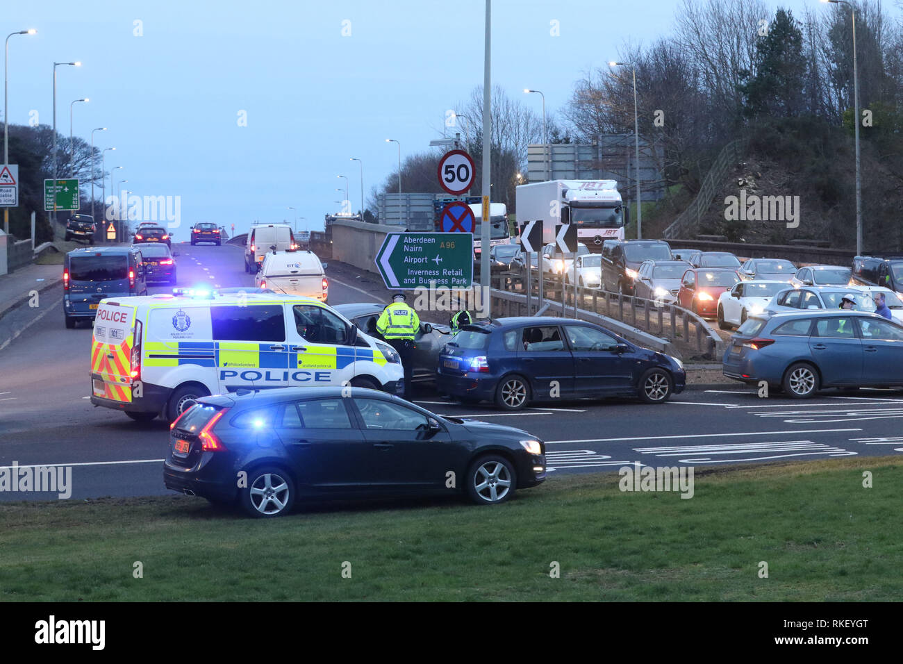 A96 road hi-res stock photography and images - Alamy