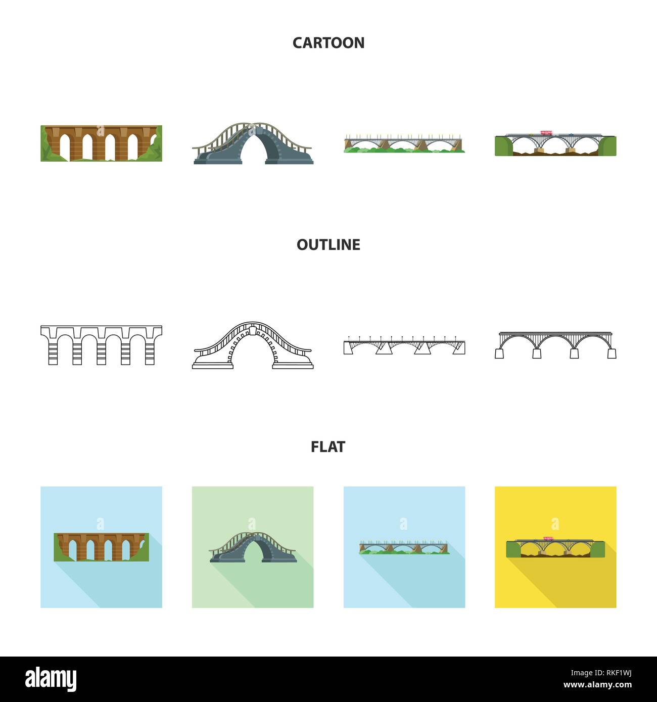 Vector design of connection and design sign. Collection of connection ...
