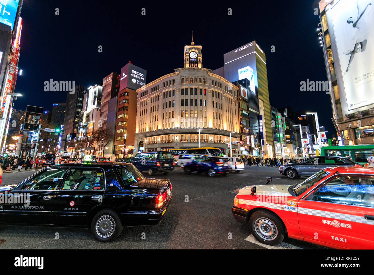 Ginza wako department store hi-res stock photography and images - Alamy