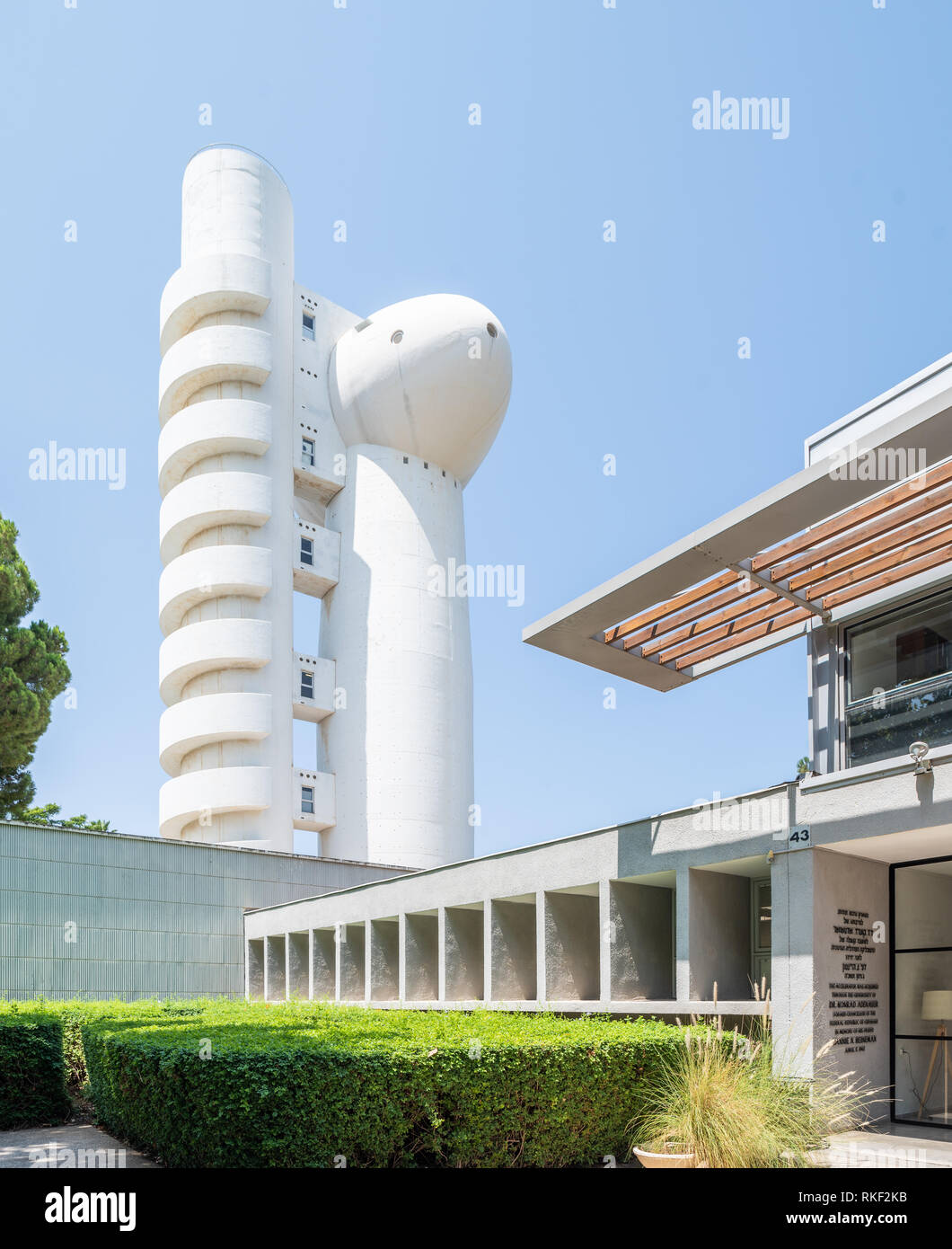 Israel, Rehovot - 30 August 2018: The Koffler Accelerator of the Canada ...