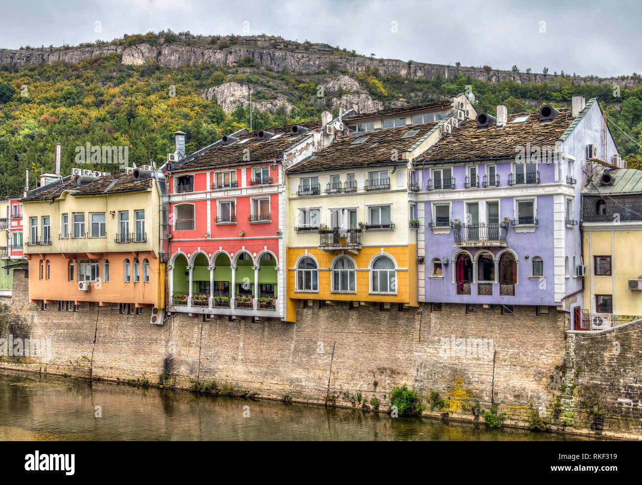 Lovech houses buildings town hi-res stock photography and images - Alamy