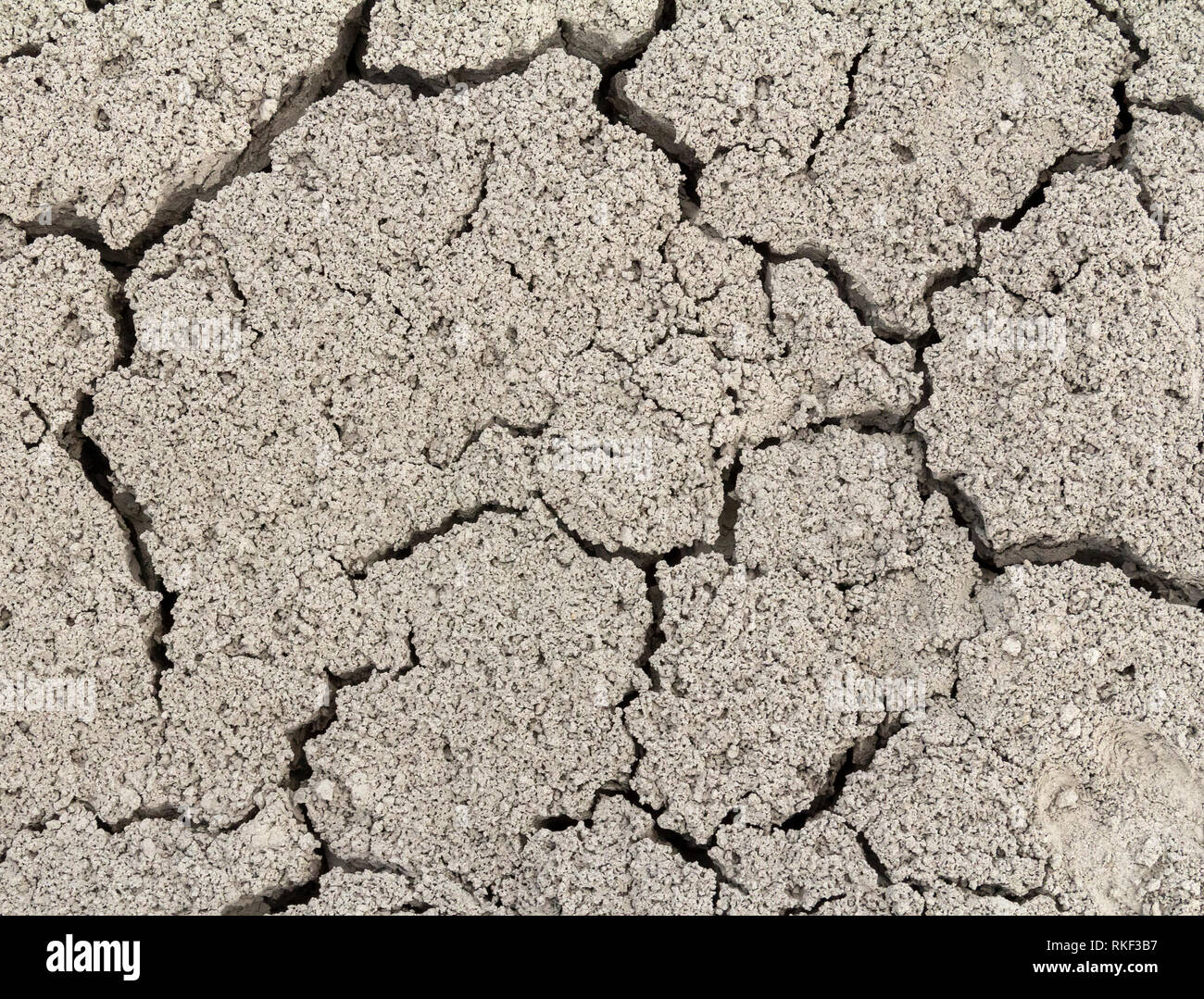full frame abstract fissured soil closeup Stock Photo - Alamy