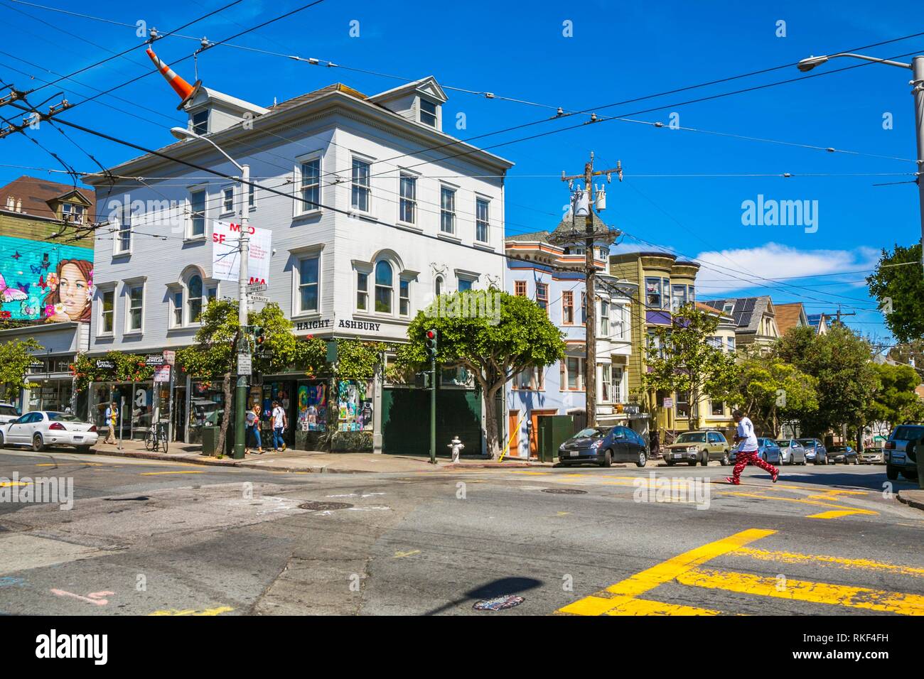 The haight ashbury district hi-res stock photography and images - Alamy
