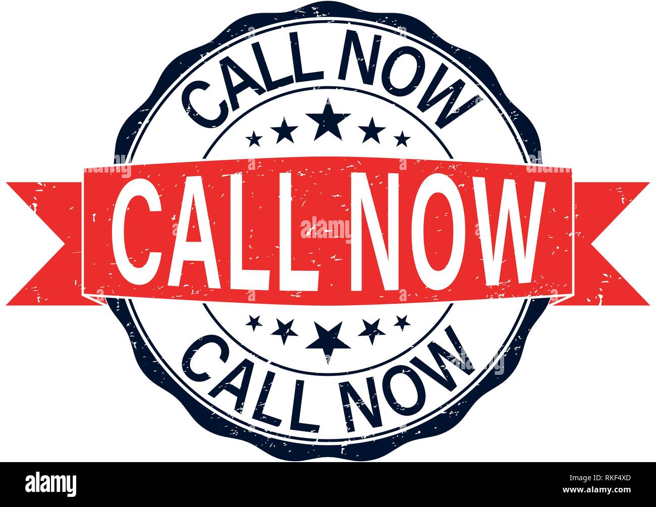 call now web rubber stamp on white background Stock Vector Image & Art ...