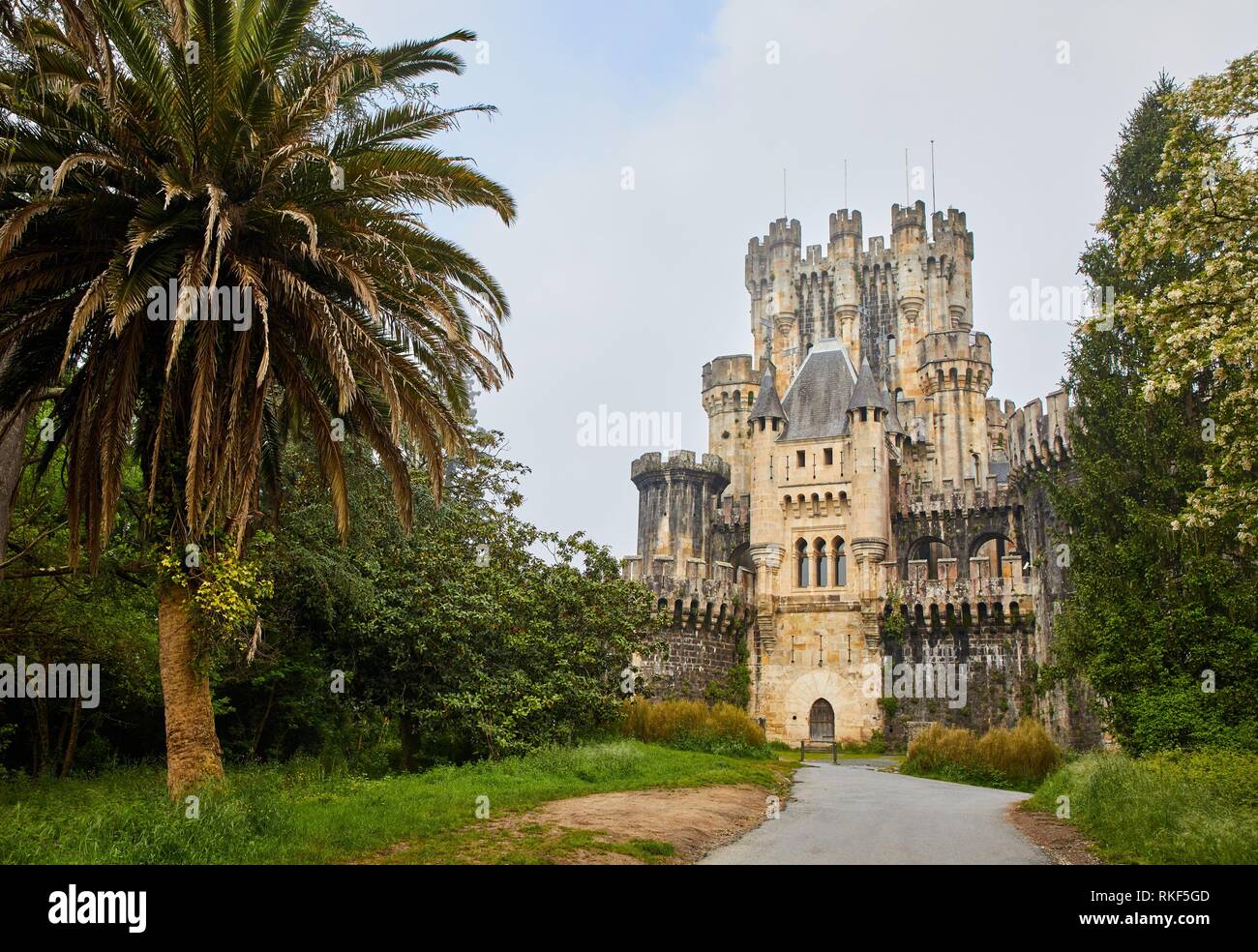 Castillo de Butrón, Gatika, Bizkaia, Basque Country, Spain, Europe ...