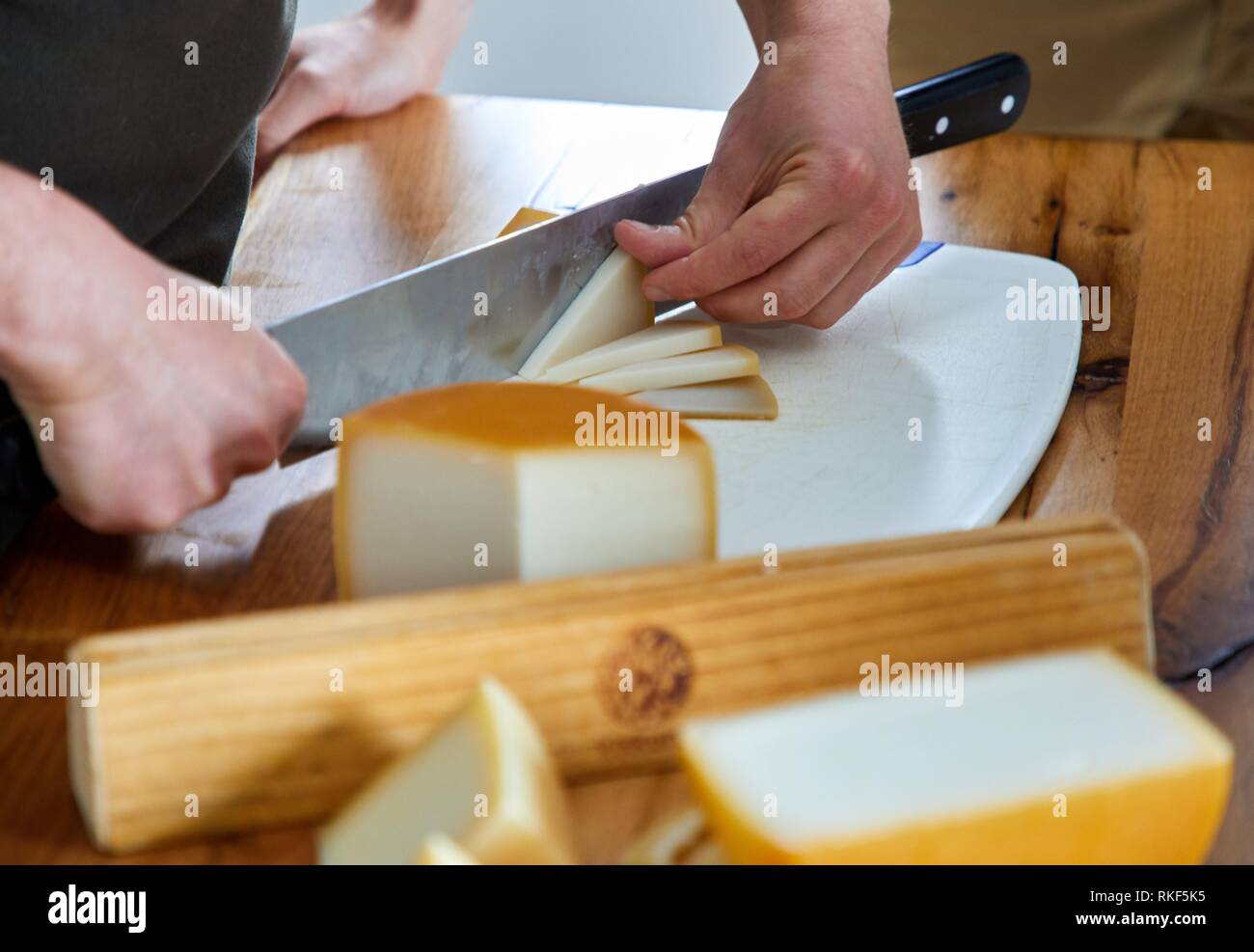 Cheese tasting basque hi-res stock photography and images - Alamy