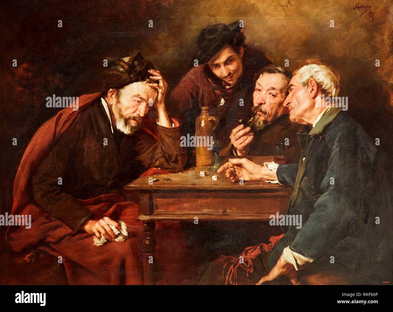 Dice player hi-res stock photography and images - Alamy