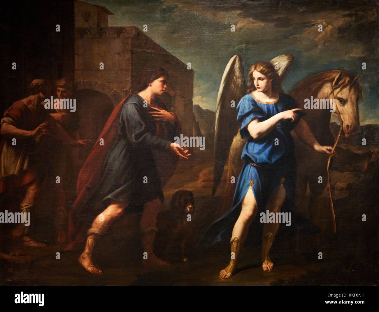 Archangel raphael tobias hi-res stock photography and images - Alamy