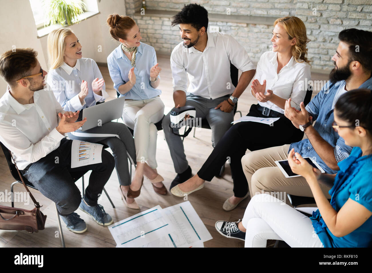 Team success hi-res stock photography and images - Alamy