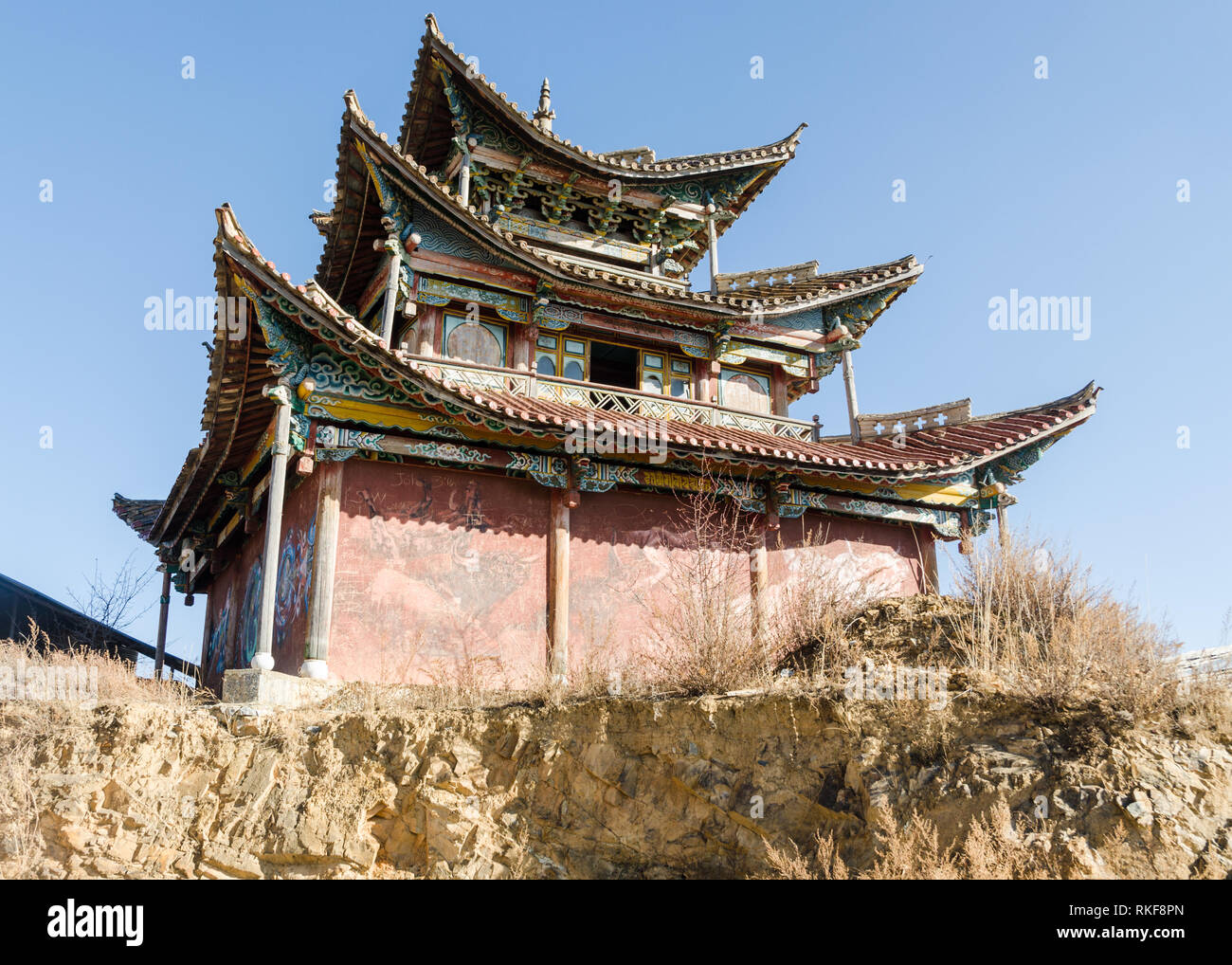 Abandoned monastery hi-res stock photography and images - Alamy