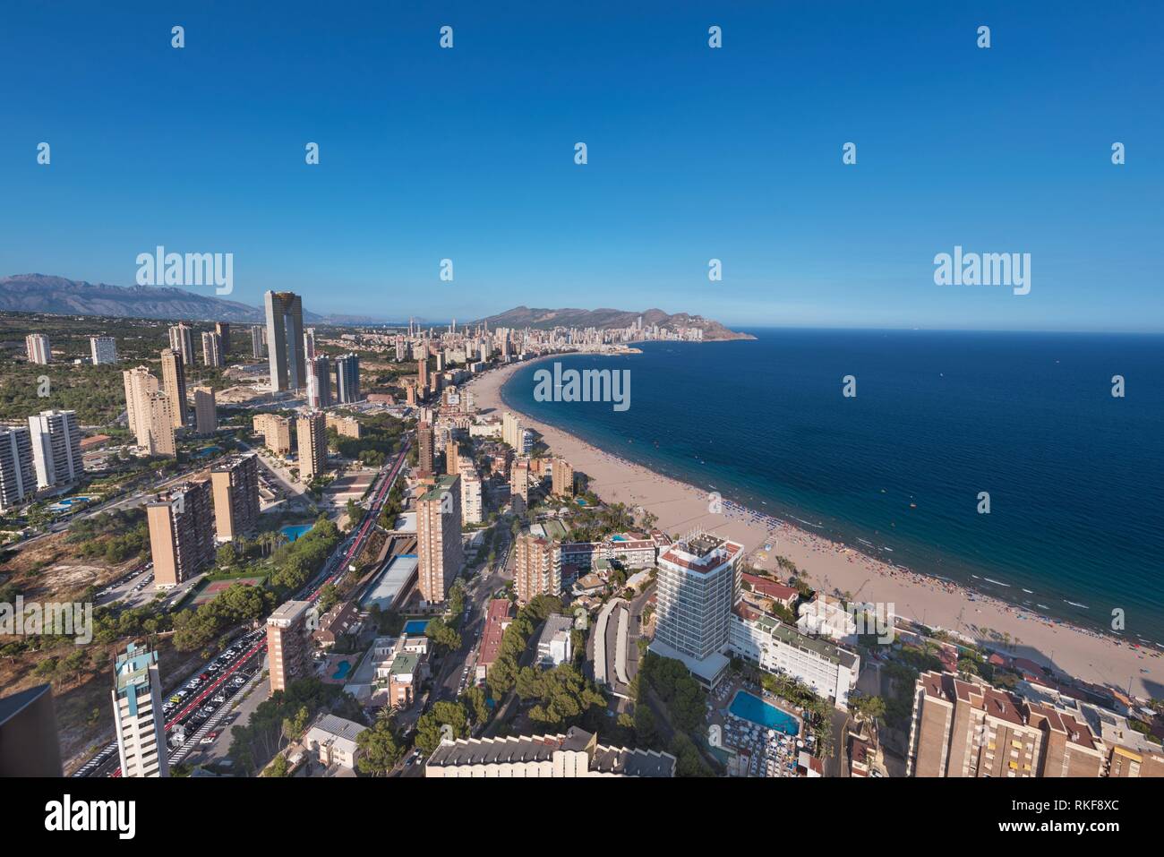 Skyline benidorm hi-res stock photography and images - Alamy