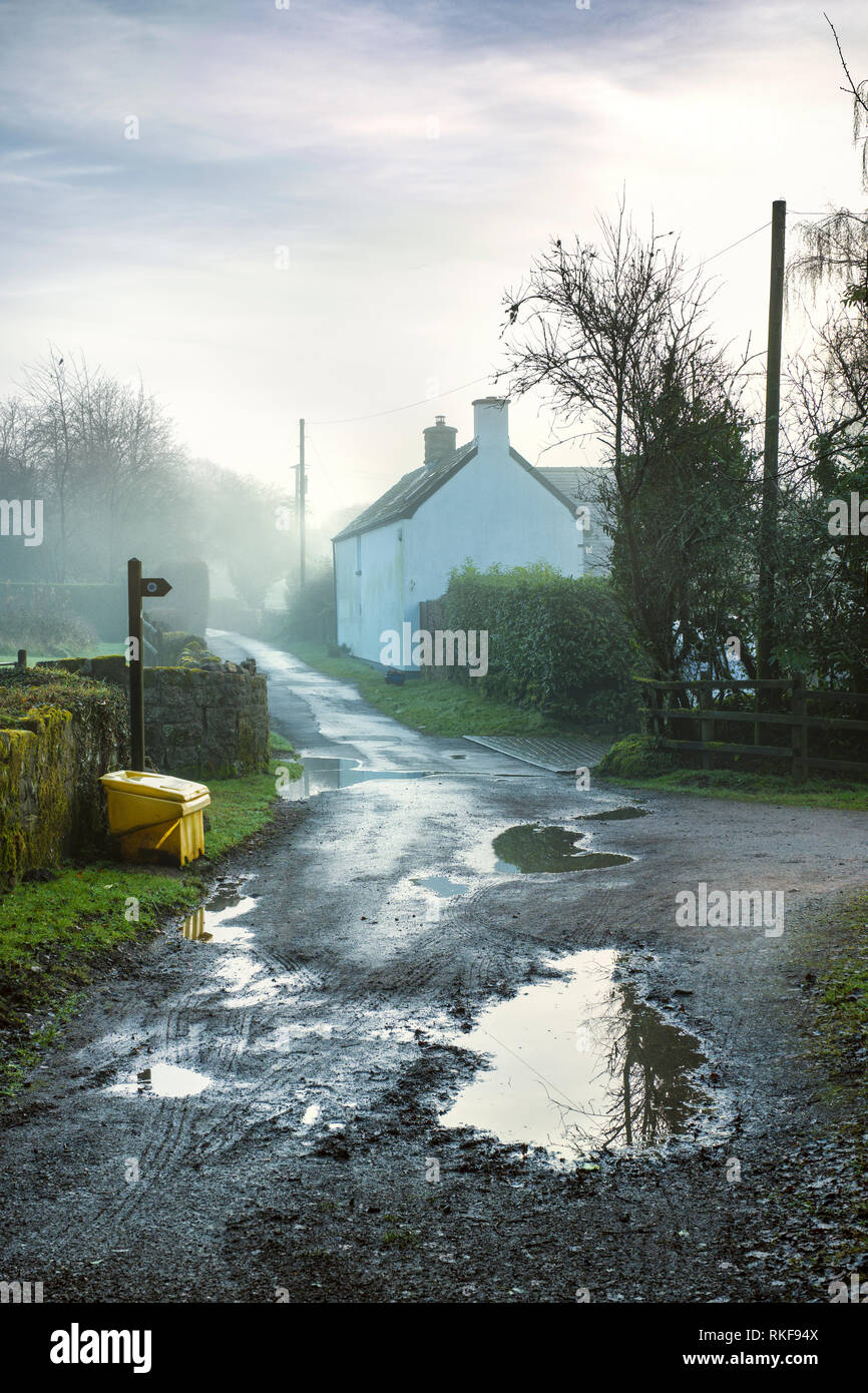 Quiet lane sign hi-res stock photography and images - Alamy