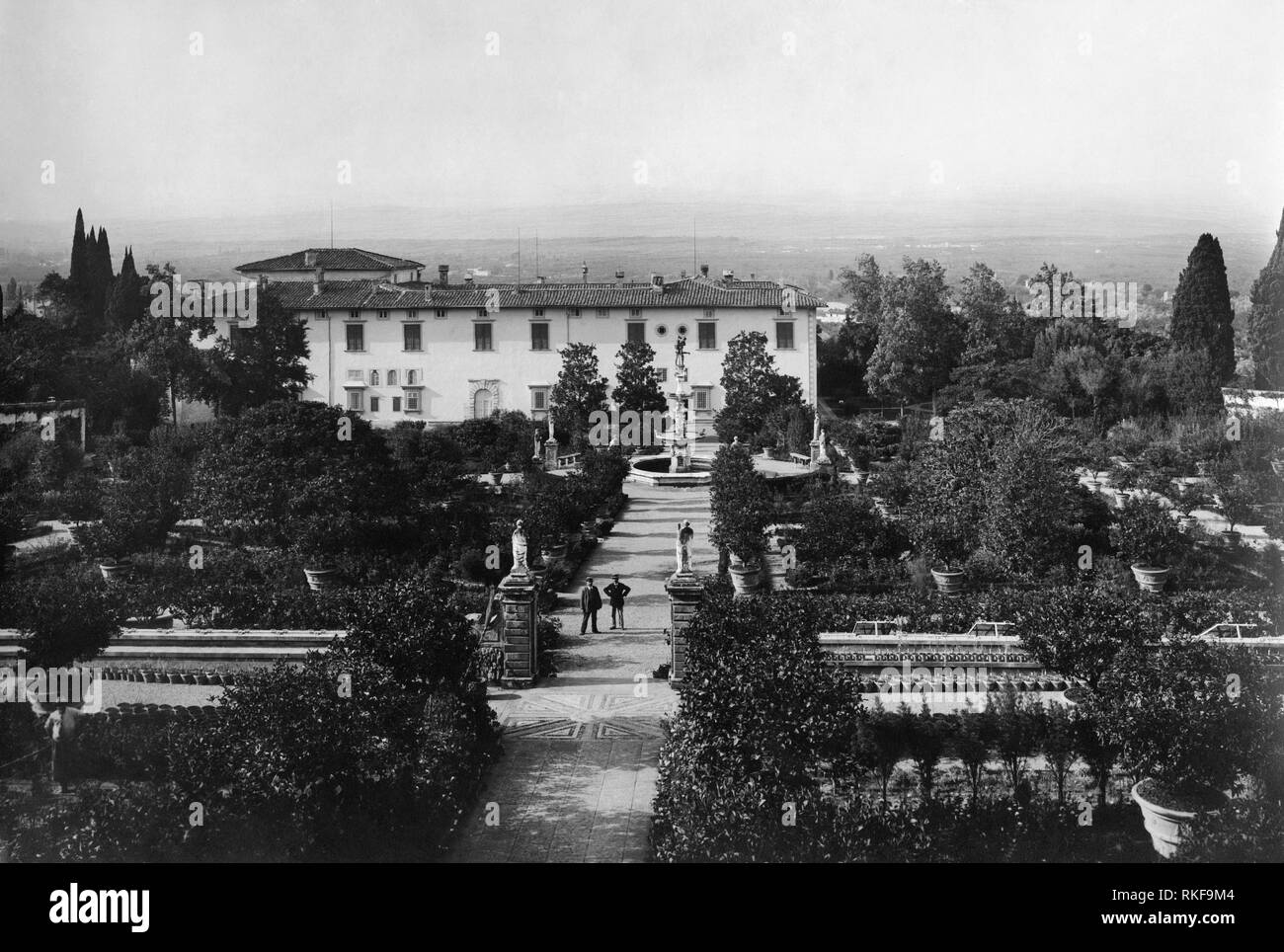 Villa di castello florence hi-res stock photography and images - Alamy