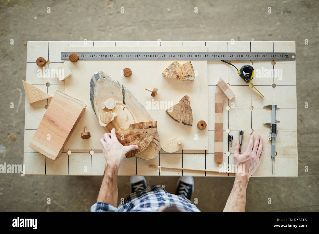 Working process furniture factory people hi-res stock photography and ...