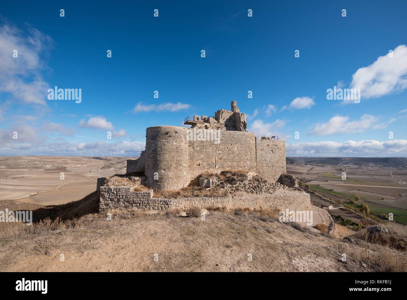 Castrojeriz castle hi-res stock photography and images - Alamy