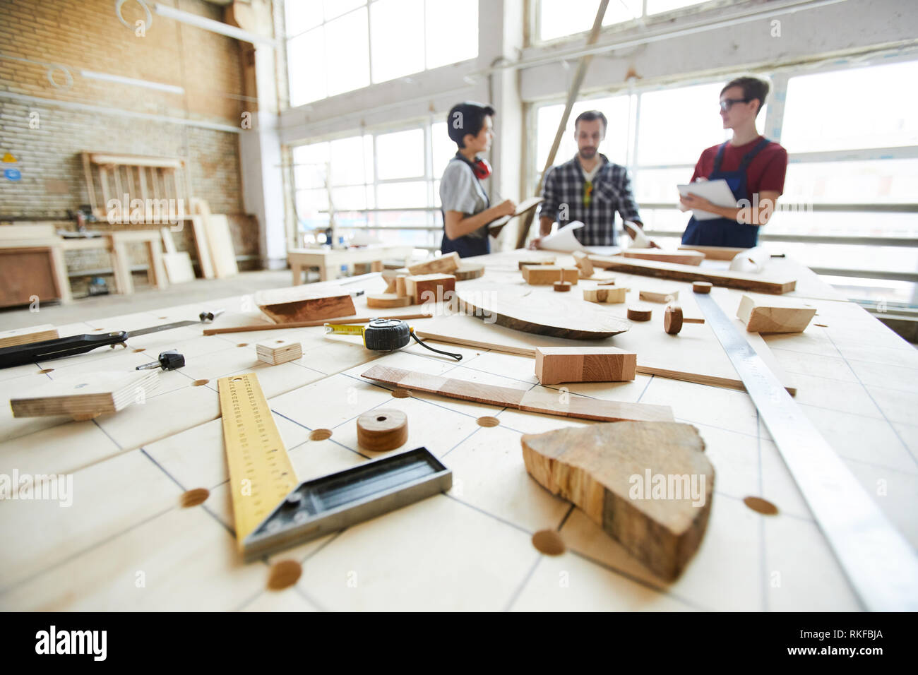 Carpentry workspace hi-res stock photography and images - Alamy