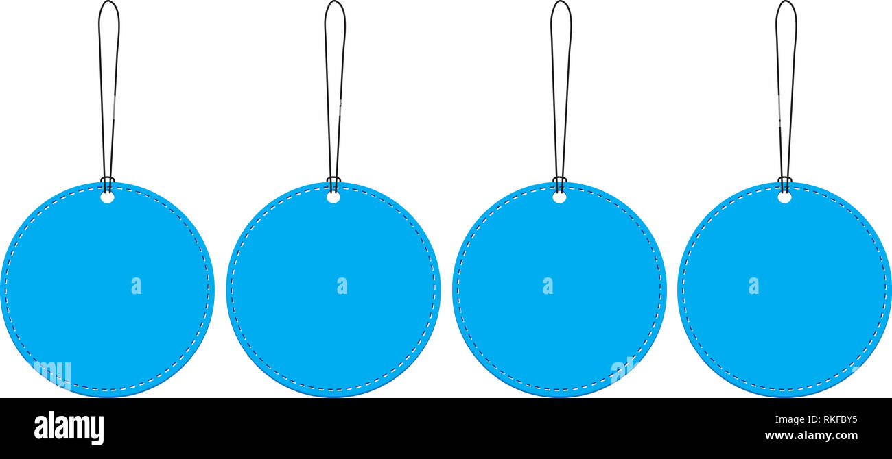 Labels tags blank price Cut Out Stock Images & Pictures - Alamy