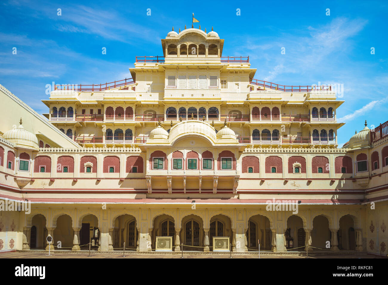 Chandra mahal in jaipur hi-res stock photography and images - Alamy