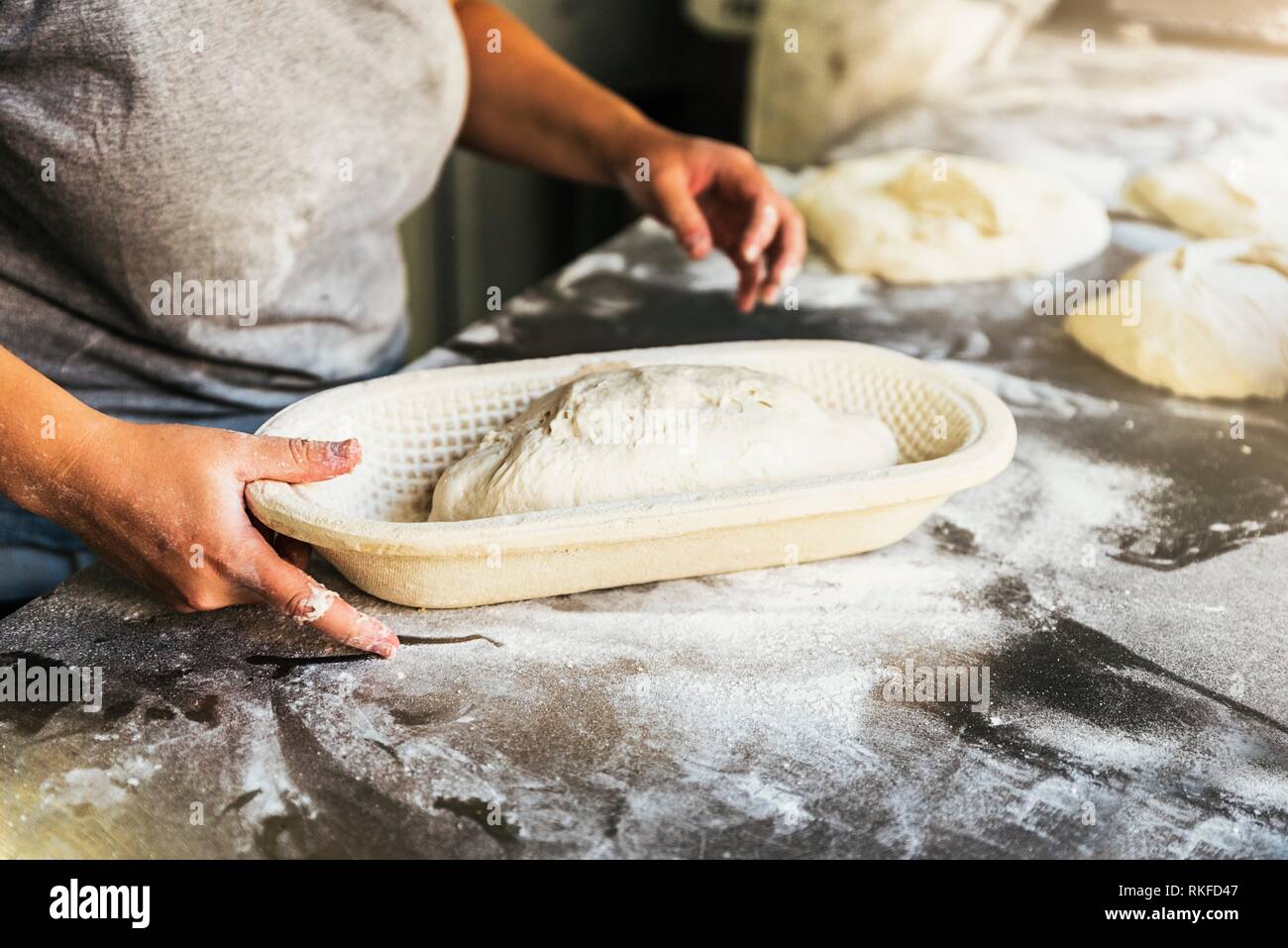 Bread making factory hi-res stock photography and images - Alamy