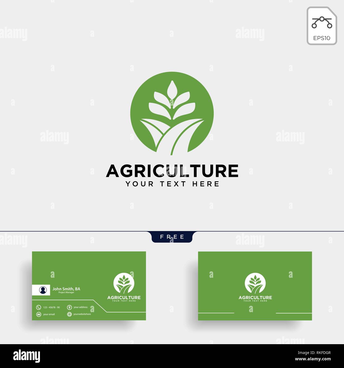 agriculture farm line badge vintage logo template vector illustration ...