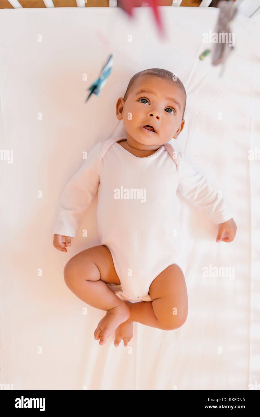 Crib top view hi-res stock photography and images - Alamy