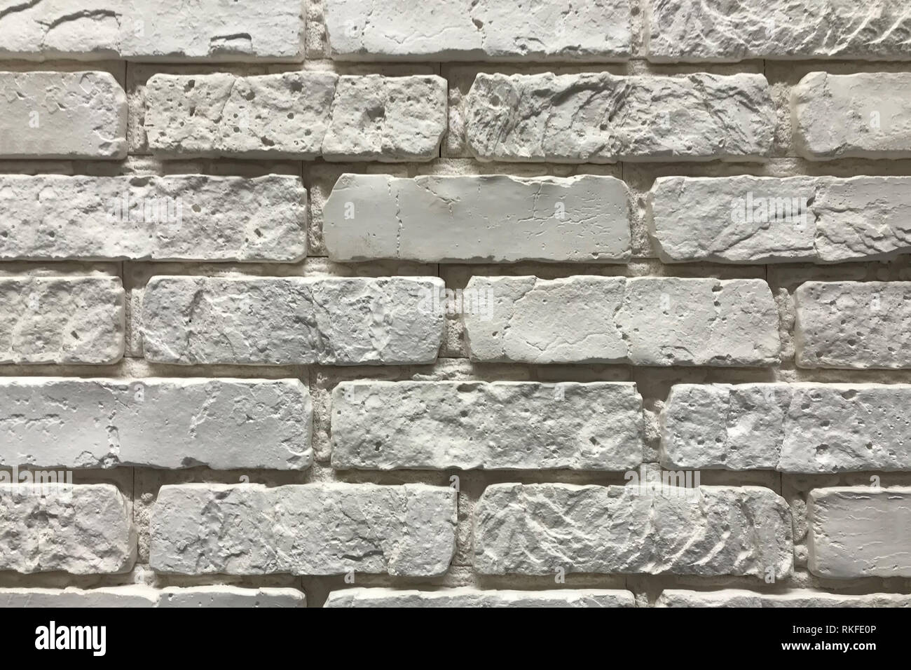 Grey brick wall texture background. Interior design concept with copy ...