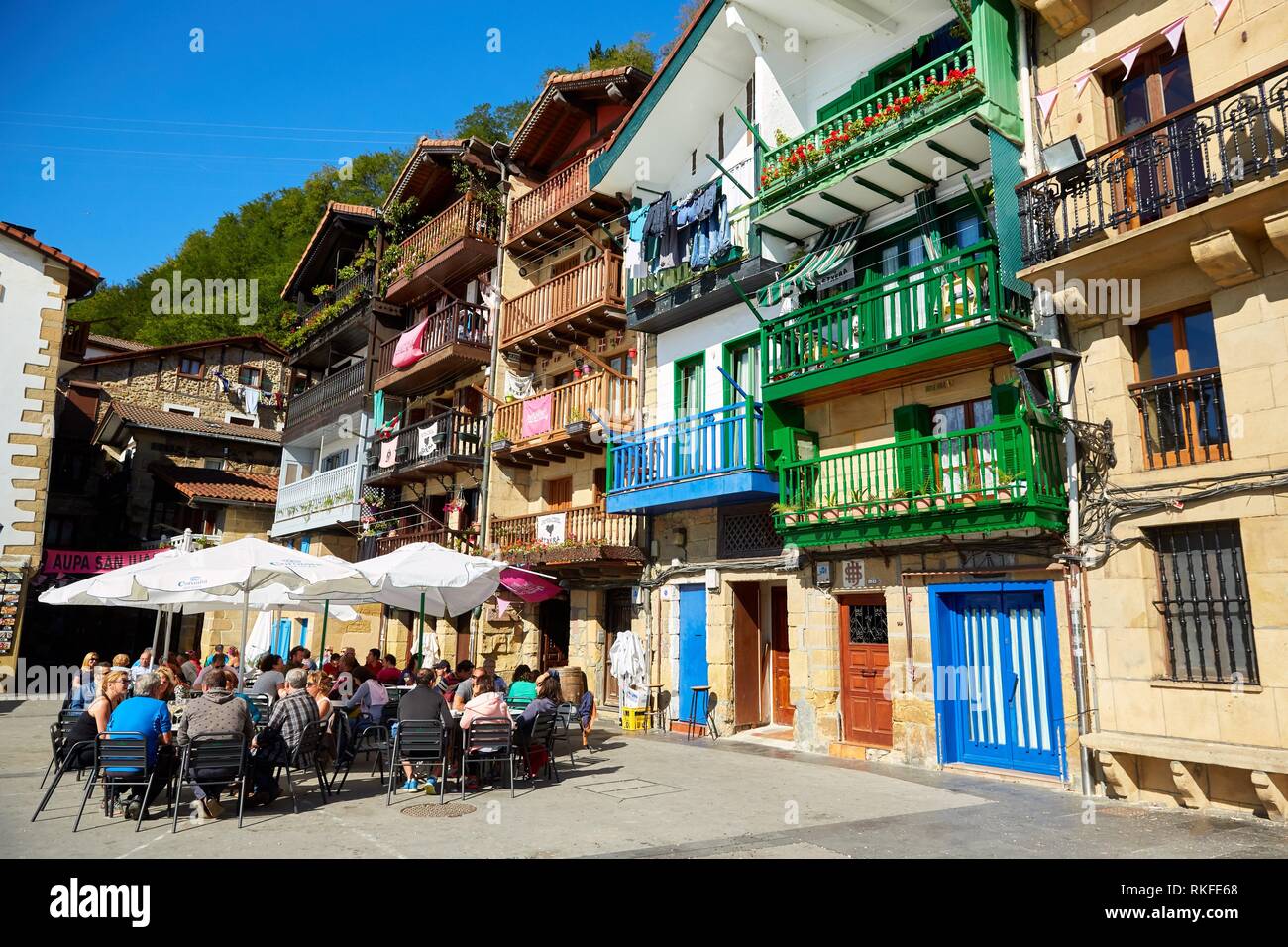 Plaza santiago pasajes hi-res stock photography and images - Alamy