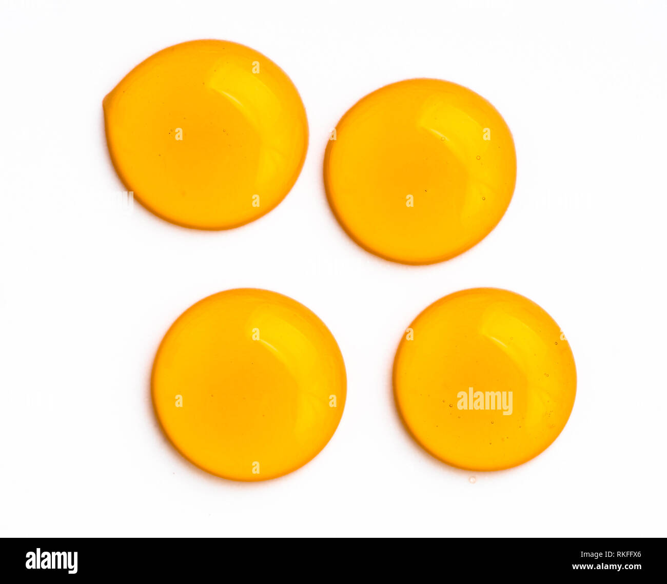 Honey drops. Honey for design elements. Abstract pattern from honey ...