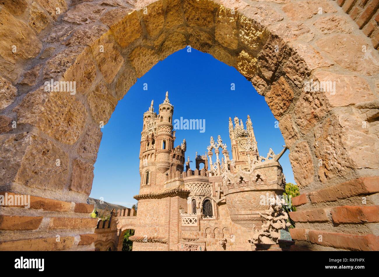 Colomares Monument Castle High Resolution Stock Photography and Images ...