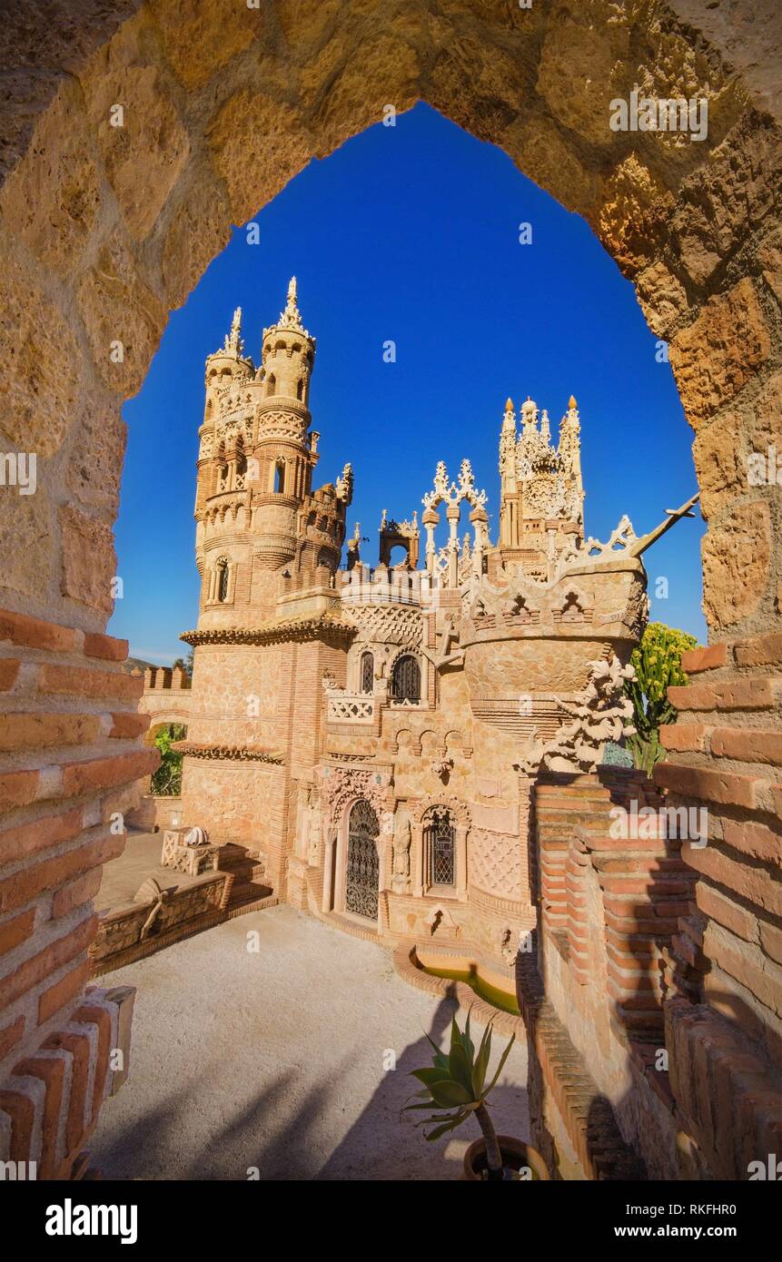 Colomares monument castle hi-res stock photography and images - Alamy
