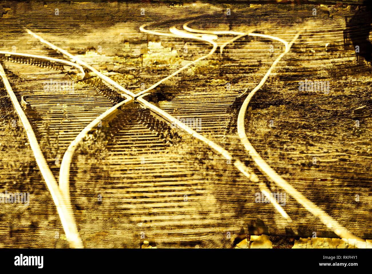 Old time rails hi-res stock photography and images - Alamy