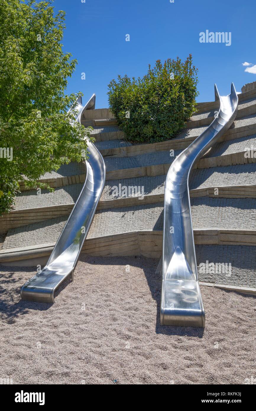Human toboggan slide hi-res stock photography and images - Alamy