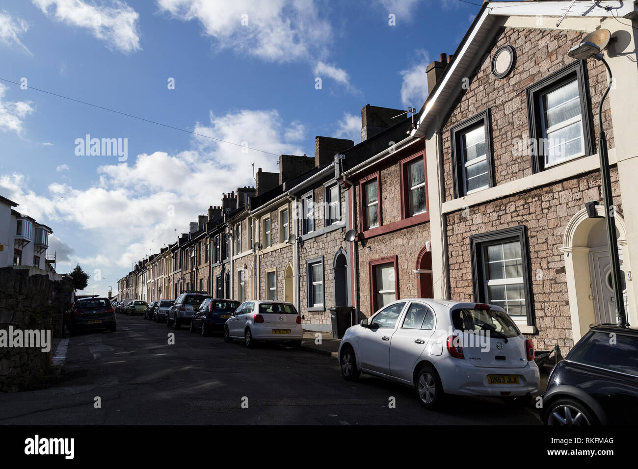 Row house development hi-res stock photography and images - Alamy