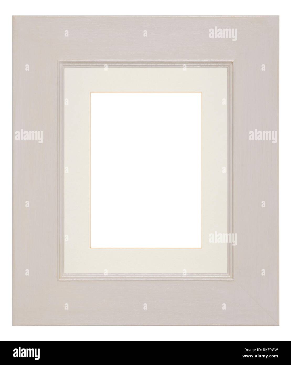 White picture frame and mount hi-res stock photography and images - Alamy