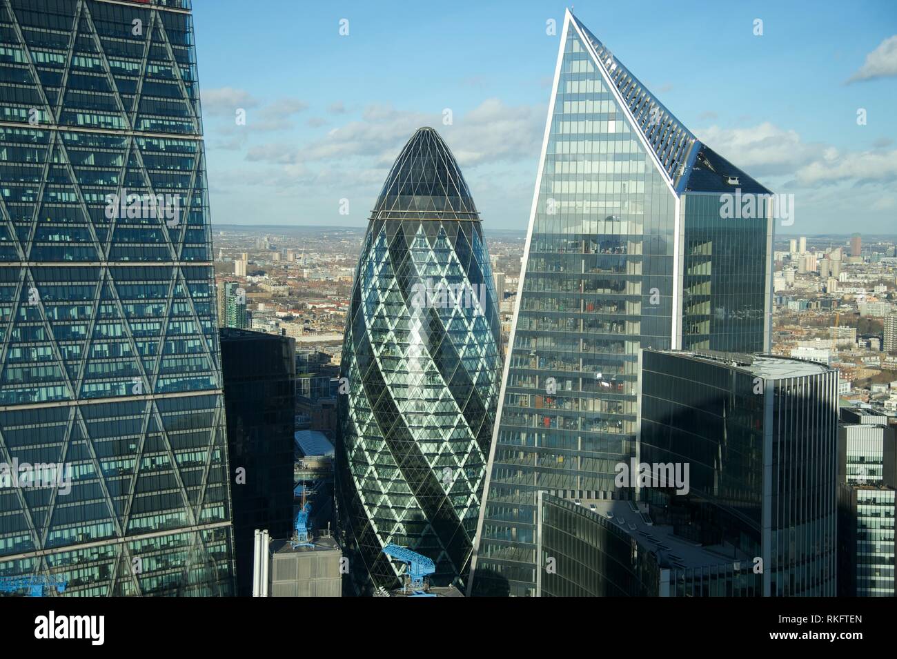 Scalpel, London's latest super sky scraper Stock Photo - Alamy