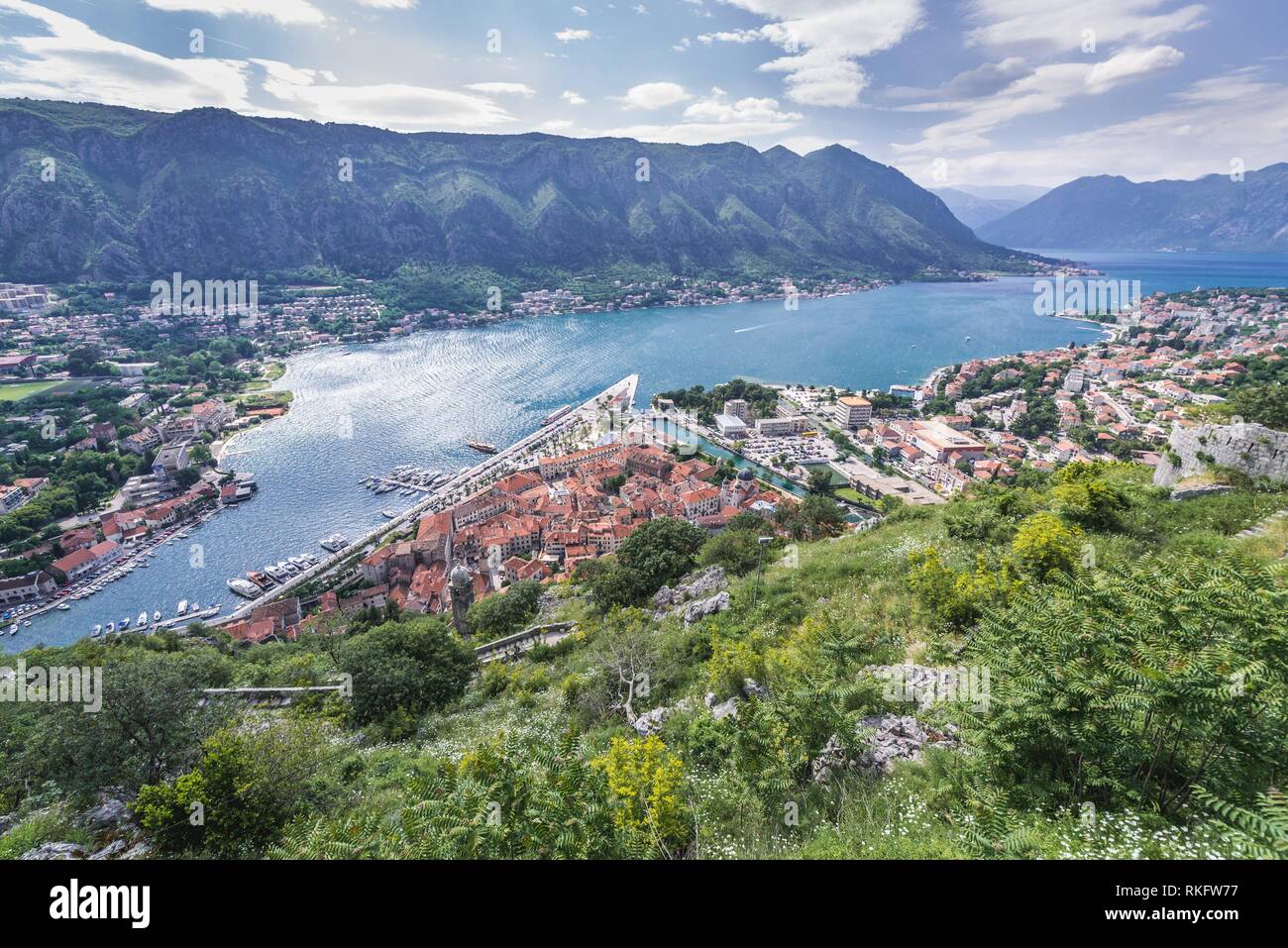 Dobrota town hi-res stock photography and images - Alamy