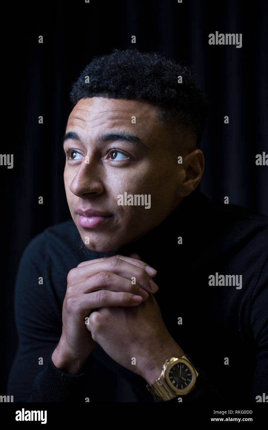 Jesse Lingard, England; Manchester United, football player Stock Photo ...