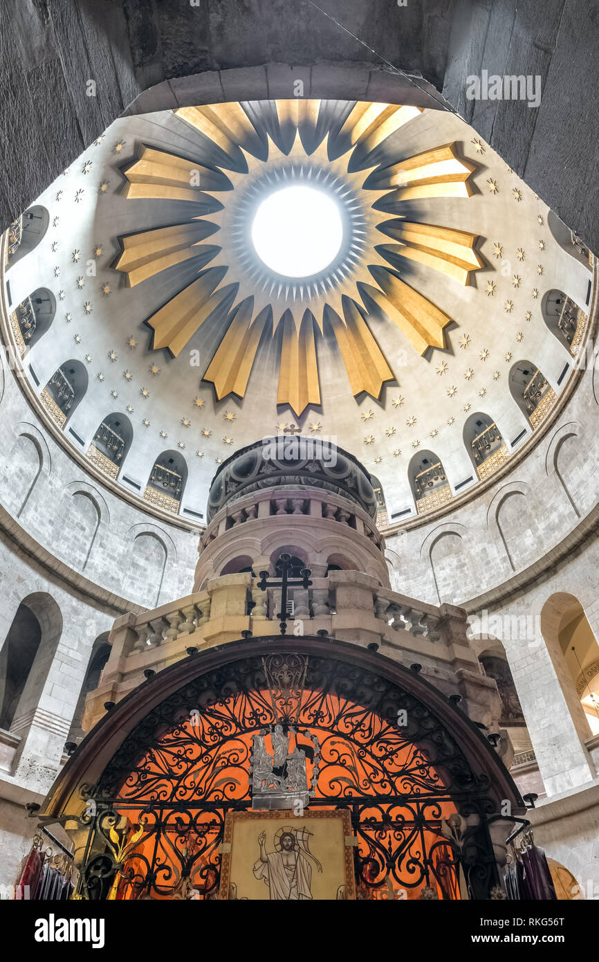 Church of the Holy Sepulchre in Jerusalem, Israel Stock Photo - Alamy