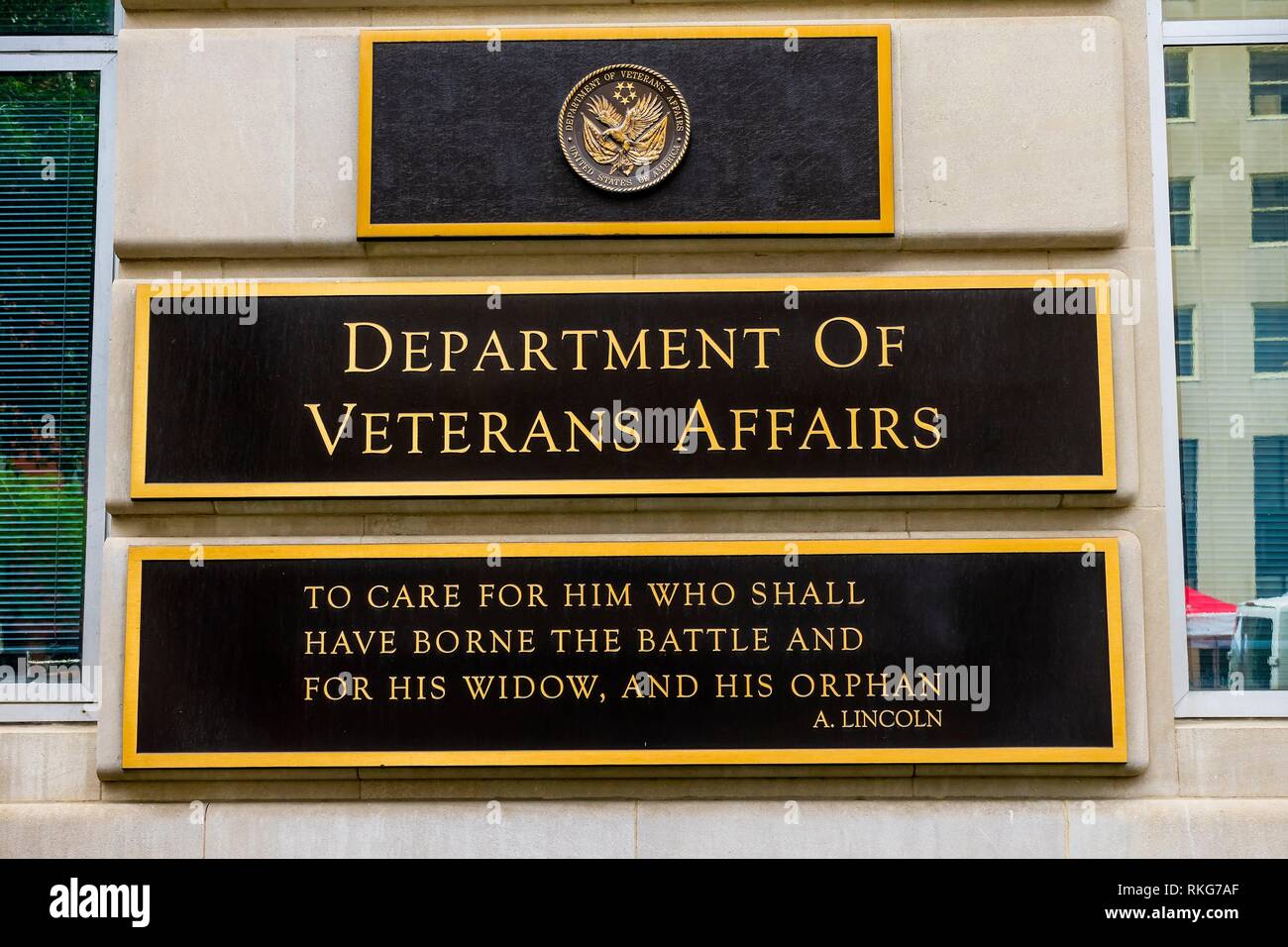 Veteran affairs building dc hi-res stock photography and images - Alamy