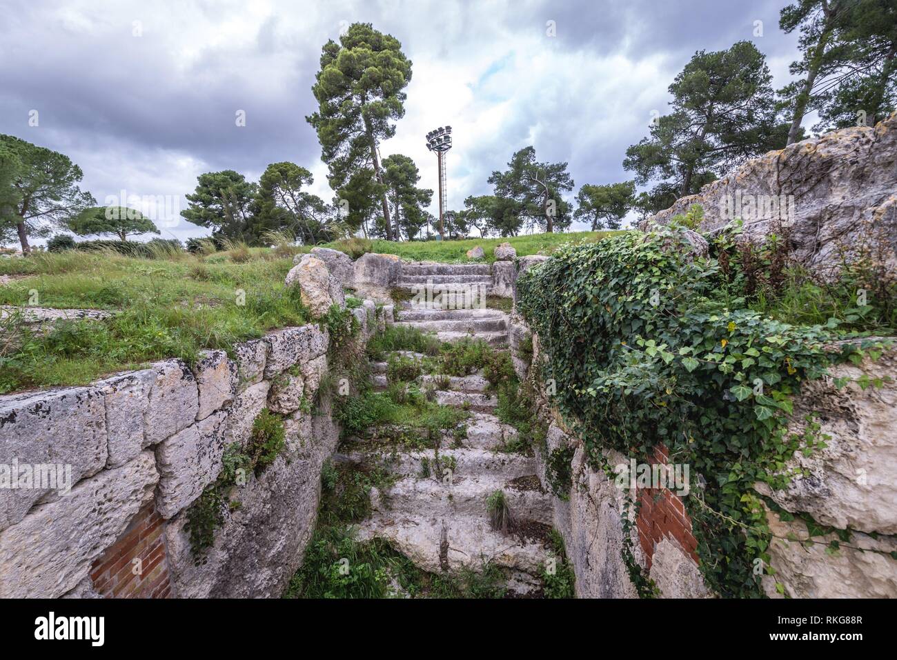 Neapolis amphitheater hi-res stock photography and images - Alamy