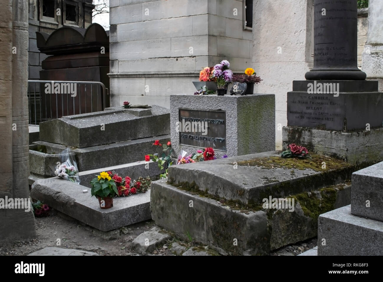 Jim morrison grave hi-res stock photography and images - Alamy