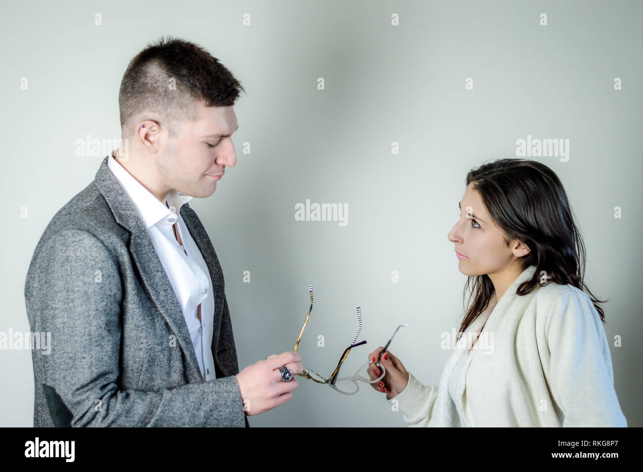 Couple And Arguing And 20s High Resolution Stock Photography and Images ...